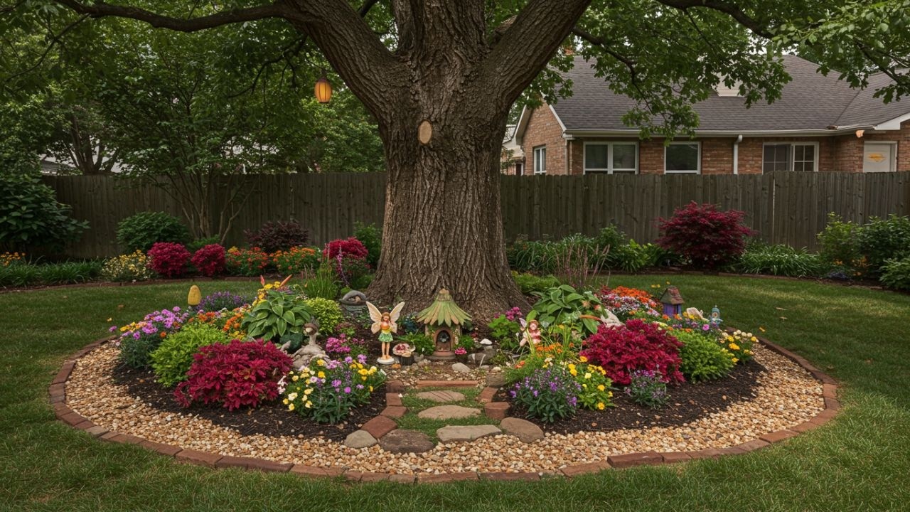 11 Genius Landscaping Ideas Around Trees | Yard in 2025 with Smart Beds & Shade Color Hacks!