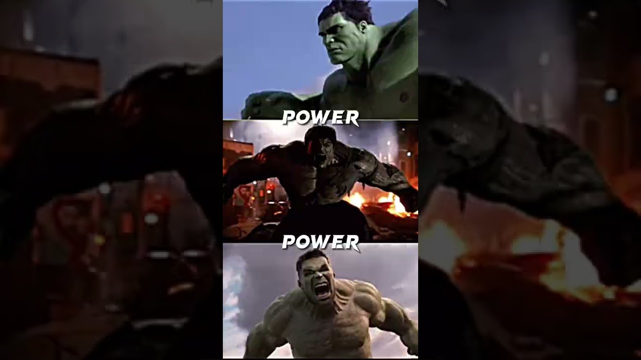The Hulk (2006) vs Incredible Hulk (2009) vs Avengers Hulk (Present Hulk)