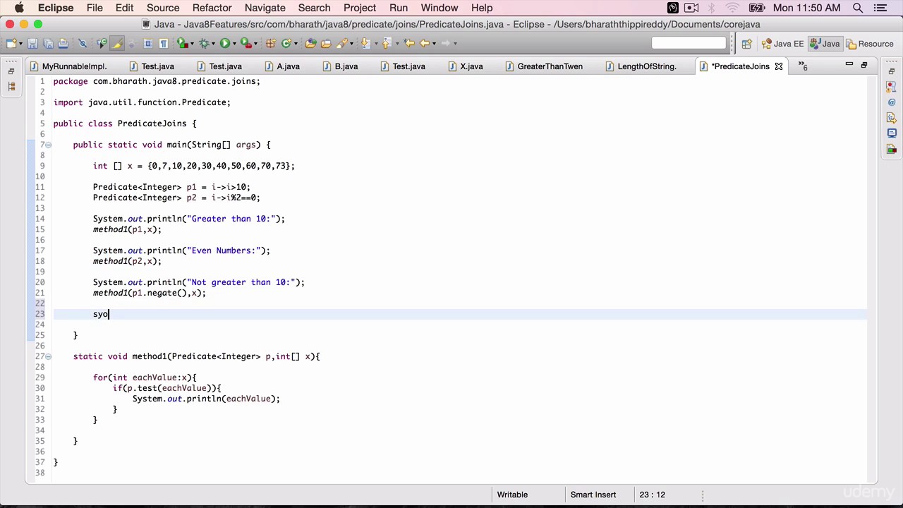 Java 8 Features Part 16 - Join Predicates
