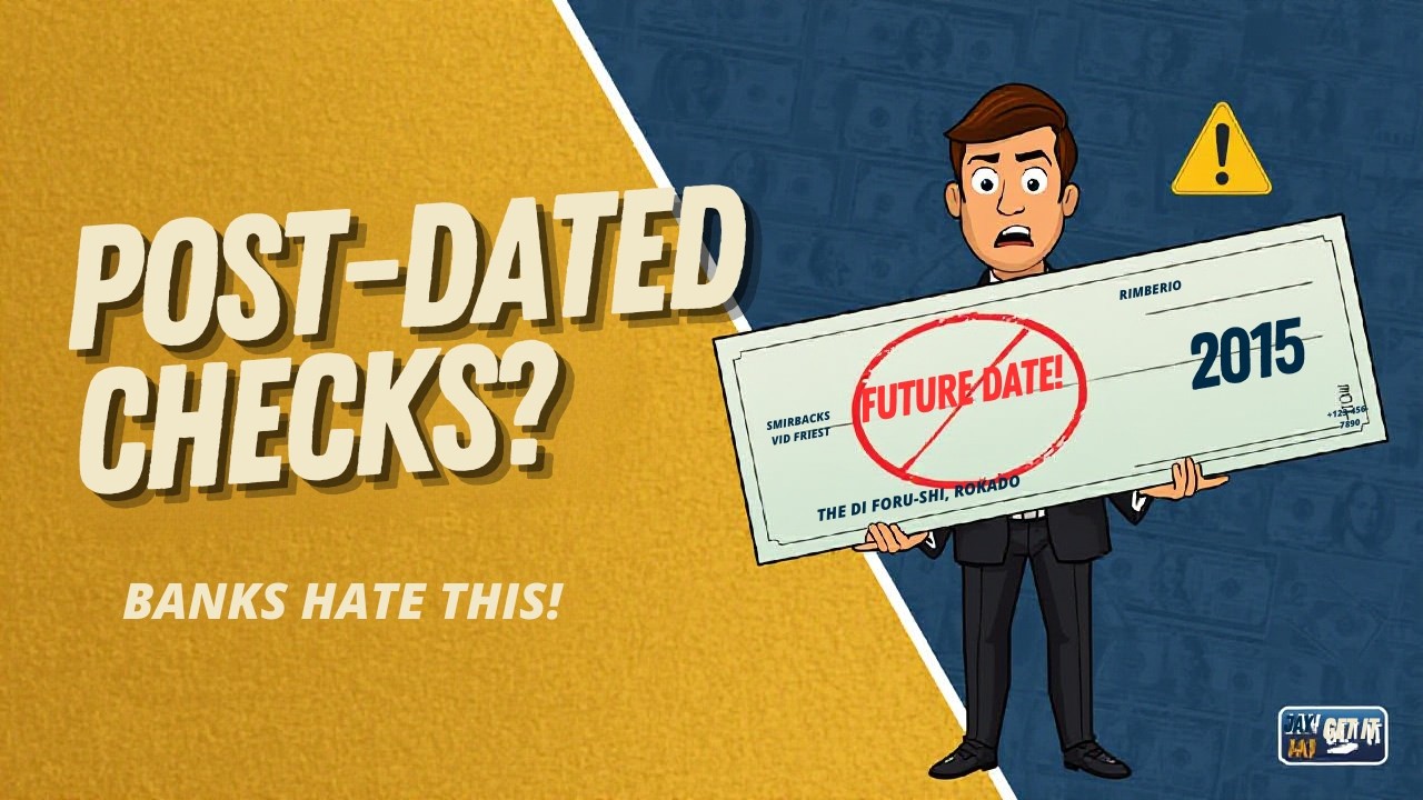 What Are Post-Dated Checks? The Truth Banks Don’t Tell You | Jay Get It