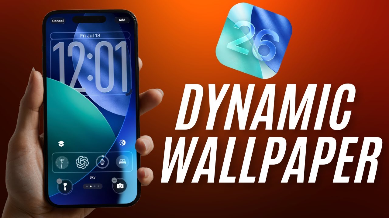 How to Set iOS 26 Dynamic Wallpaper on iPhone