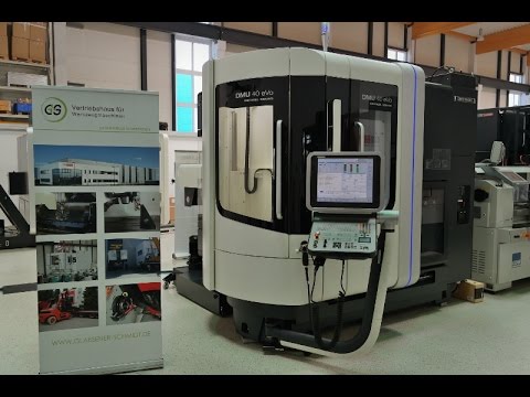 DMG MORI DMU 40 eVo - G+S Werkzeugmaschinen