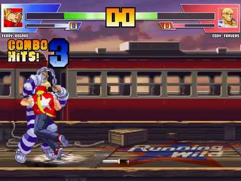 MUGEN Extra Stages Download - MOTW Terry Stage Train HD (Mark of the Wolves)[AI Battle]