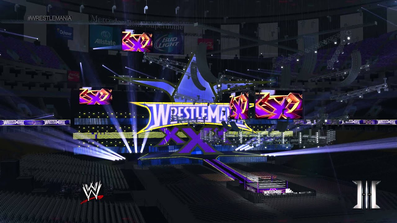 Wrestlemania XXX (30): Custom Opening Pyro (1080pᴴᴰ)