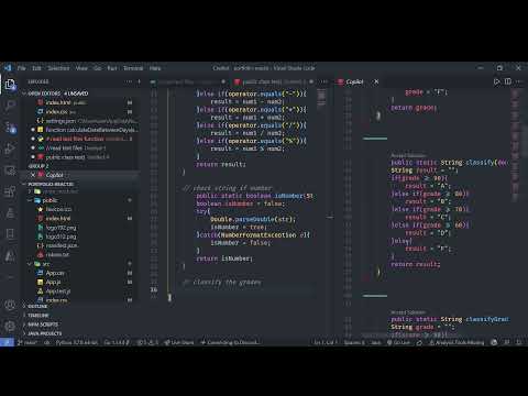 Github Copilot Demo Review(From a noob student's perspective) | 4 languages test