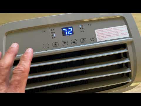 How to use manual controls on Black & Decker 8000 BTU Portable Air Conditioner