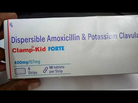 Clamp Kid Infection Forte Tablet, 10 tab/strip, Price from Rs.172/unit ...