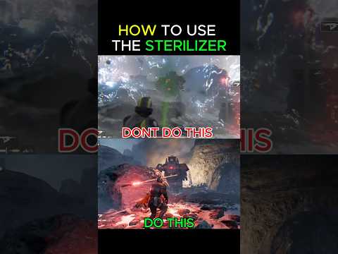 How to use the sterilizer in Helldivers 2