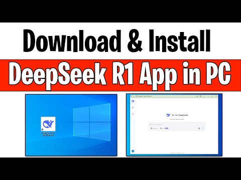 Deepseek ai app download | How to download Deepseek App in PC | How to install Deepseek App PC
