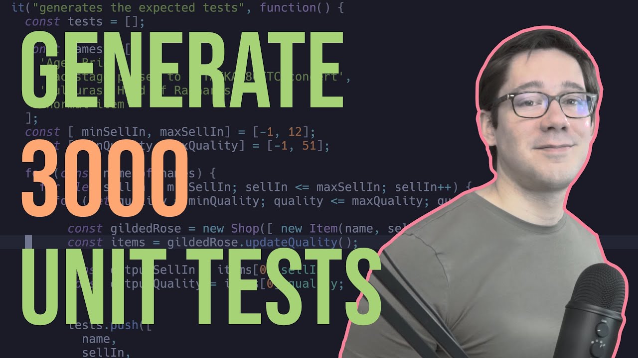 How to test legacy code with characterization tests (JavaScript)