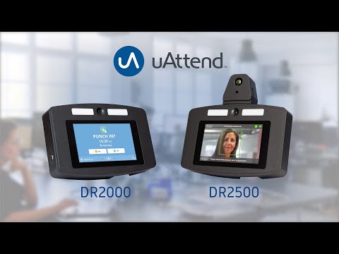 uAttend’s DR Series Voice Controlled Time Clocks
