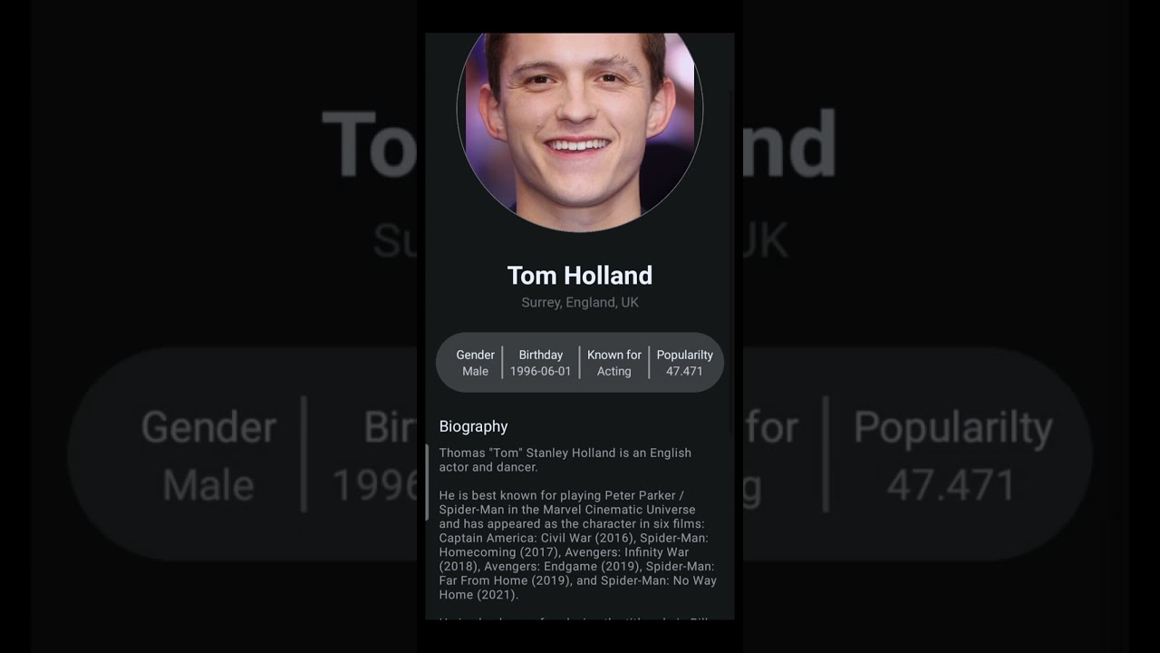 Movie App Demo | React Native + NativeWind | TMDB API