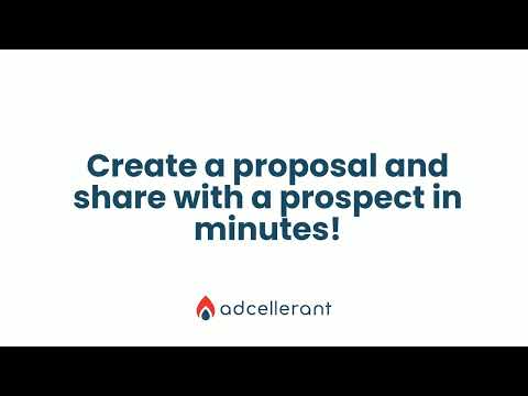 AdCellerant's Proposal Tool
