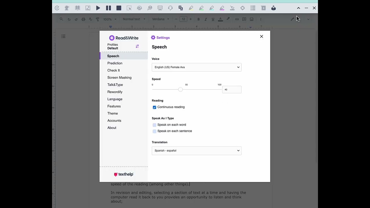 NEW Read&Write Text to Speech video for Accessibility 101 Moodle