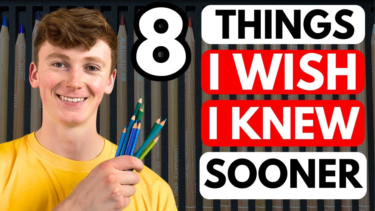 8 Things I Wish I Knew Sooner About Coloured Pencils