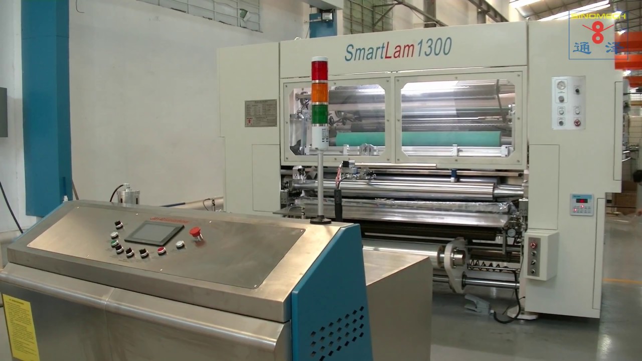 SmartLam 1300 Solventless laminating machine