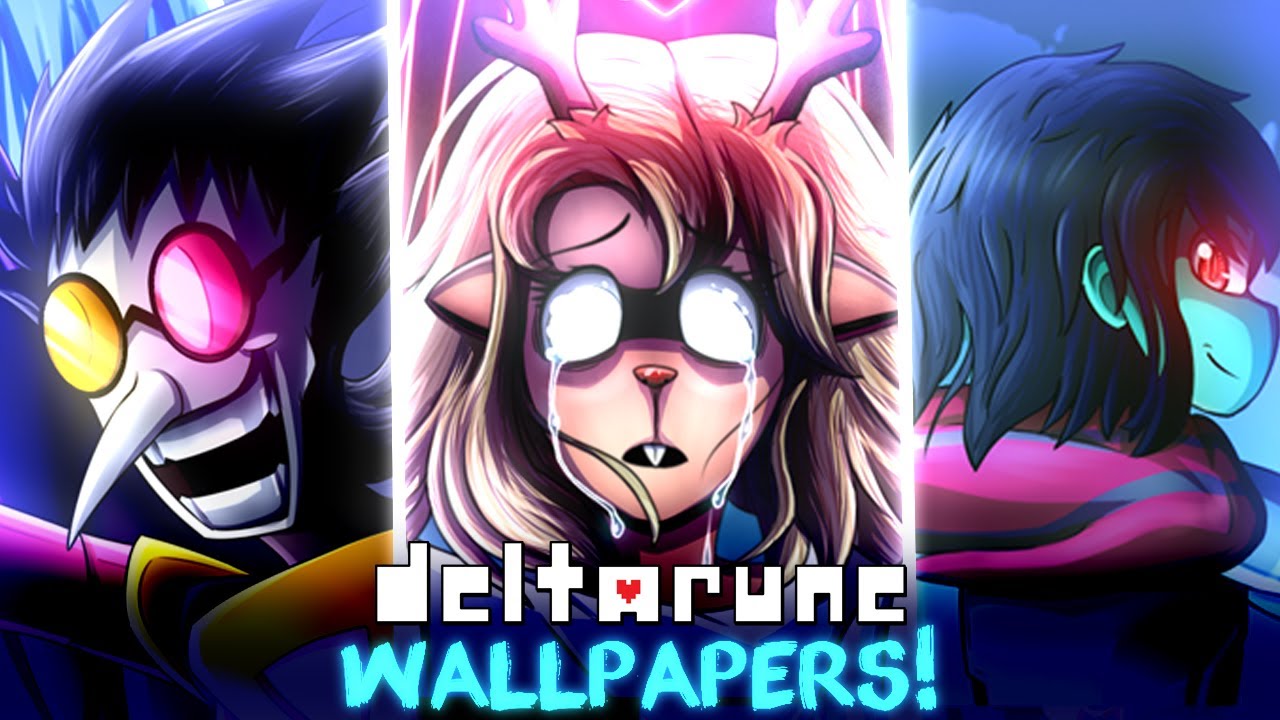DELTARUNE CH. 2 WALLPAPERS | Speed Paints (Plus Me Wreaking Spamton NEO :)