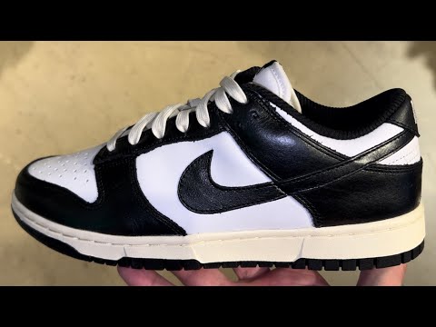 Nike Dunk Low Vintage Panda Womens Shoes