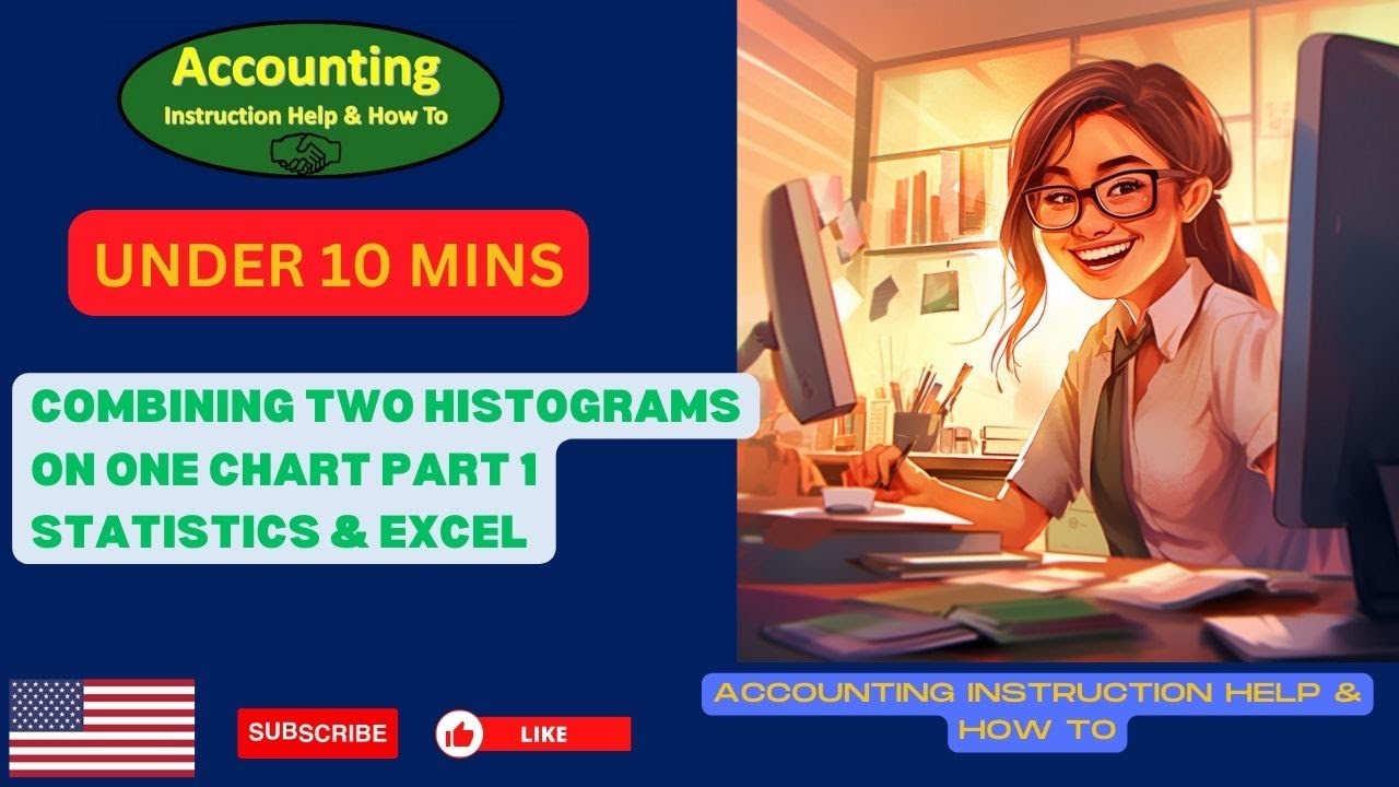 Combining Two Histograms on One Chart Part 1 Statistics & Excel