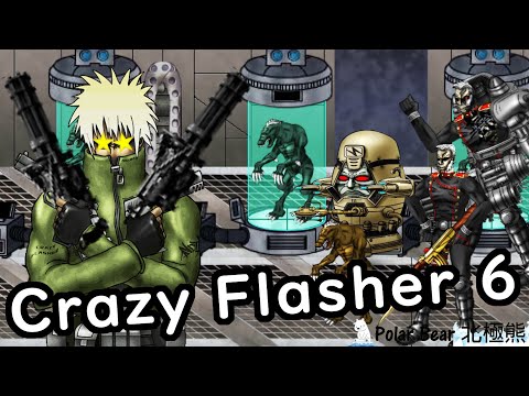Crazy Flasher 6 Stinger Mission Full Gameplay Walkthrough (Flash Game)