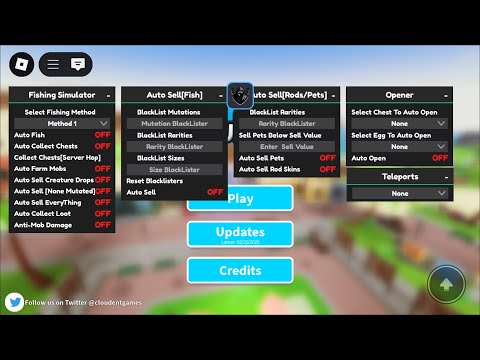 [ALIEN ISLAND] Fishing Simulator🎣 script | op auto fish, auto farm mobs and alot more!