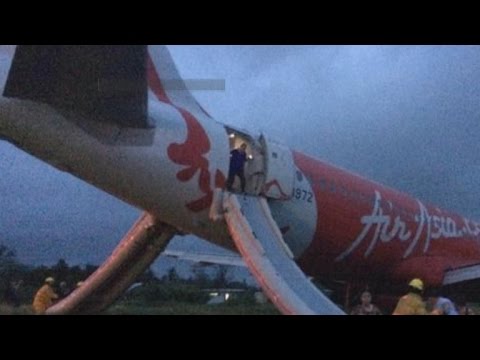 New AirAsia accident: No passenger hurt after plane overshoots runway