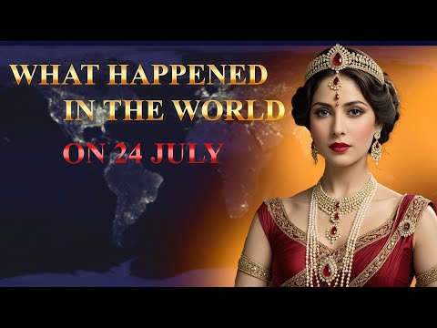 What Happened in the World | Major Historical Events of July 24