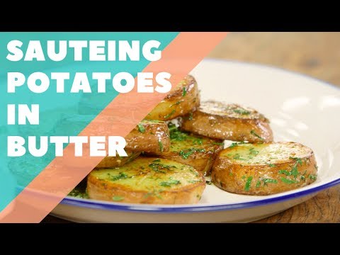 Sautéing Potatoes with Butter | Good Chef Bad Chef S10 E51