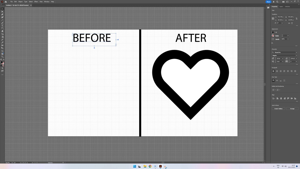 How to Easily Create a Heart Icon in Adobe Illustrator – Step-by-Step Tutorial