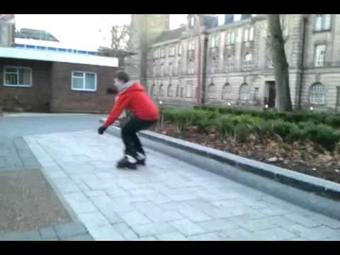Street skating at walsall