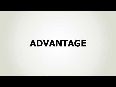 How to Pronounce Advantage