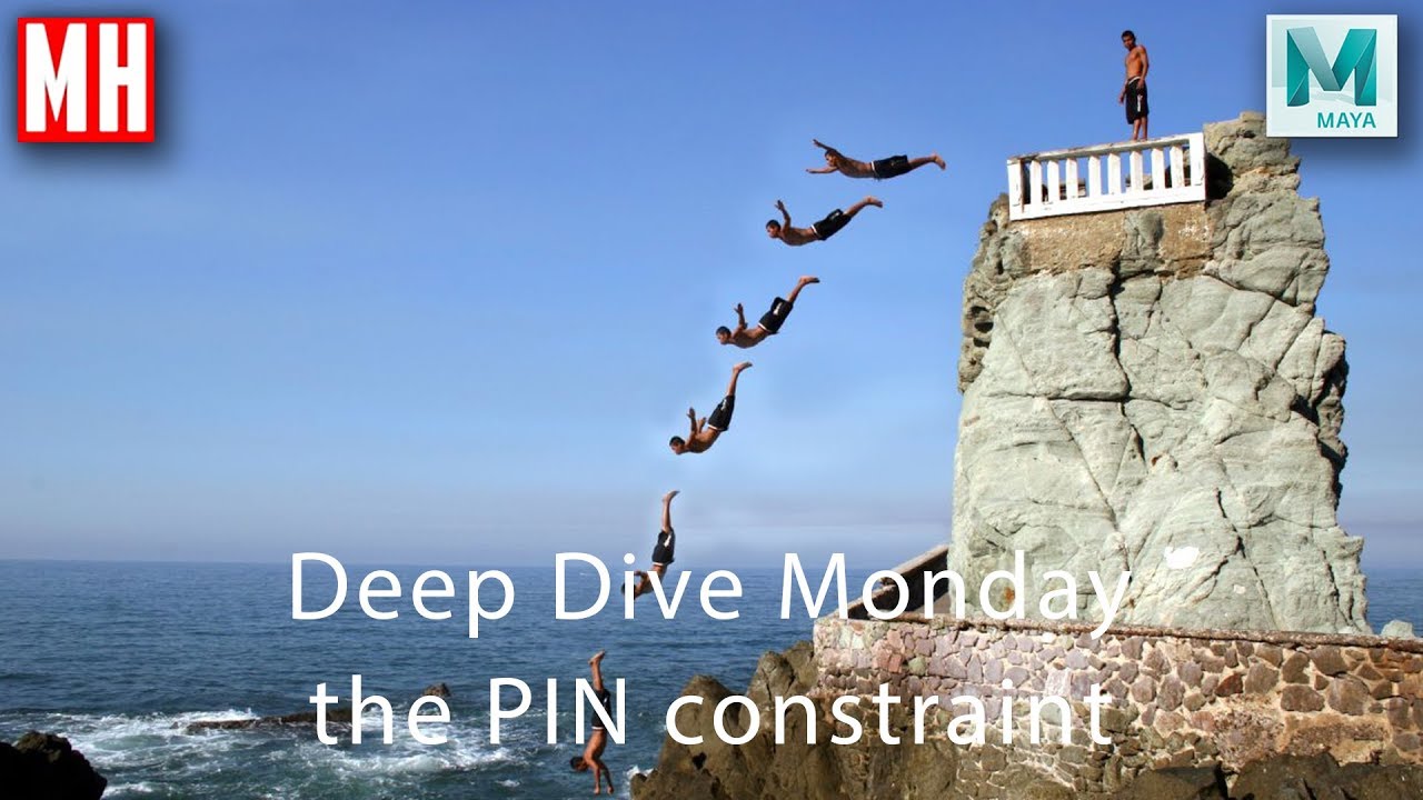 Maya 2018 Deep Dive Tutorial : The PIN Constraint explained