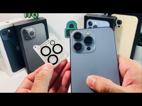 How to Install Camera Lens Protector on iPhone 13 Pro / Max