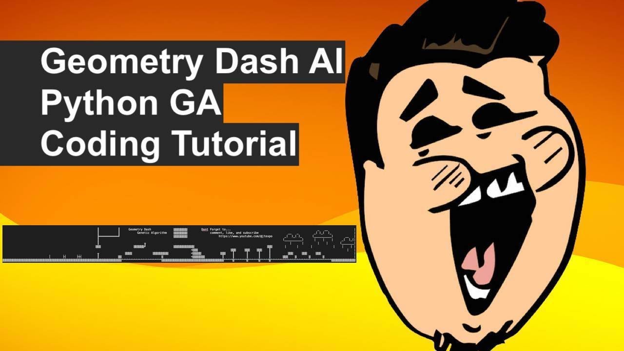 Geometry Dash Masted By Genetic Algorithms : Python Tutorial