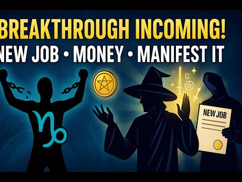 Capricorn Career Tarot Reading 🔥 | Mental Blocks Ending • New Job & Money Opportunity Manifesting!