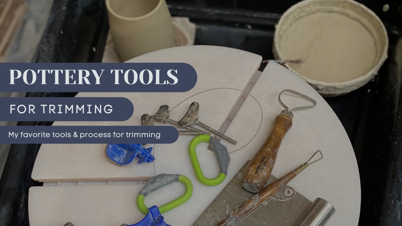 Favorite Trimming Tools // Tools for Pottery