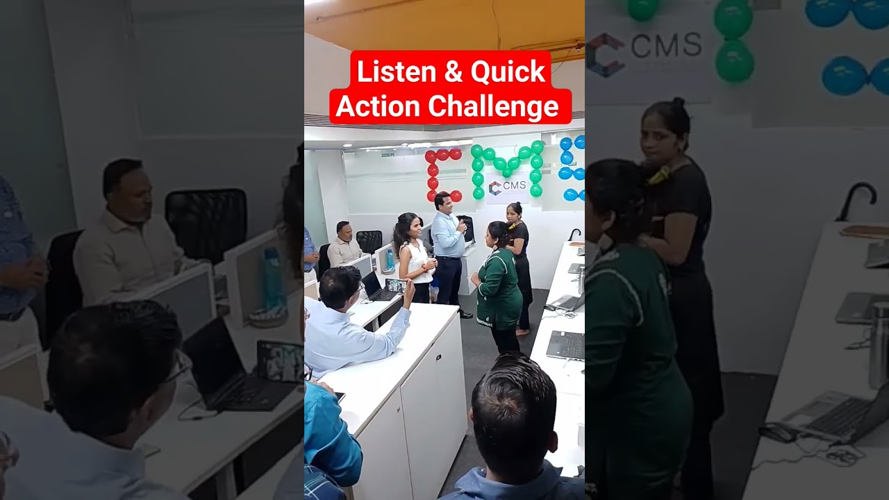 Listen & Action Challenge #quickgame #teambuilding #listeningskills  #creativegames  #funfriday