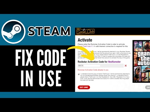 How To Fix Rockstar Activation Code Already In Use Steam (2025) - Step By Step