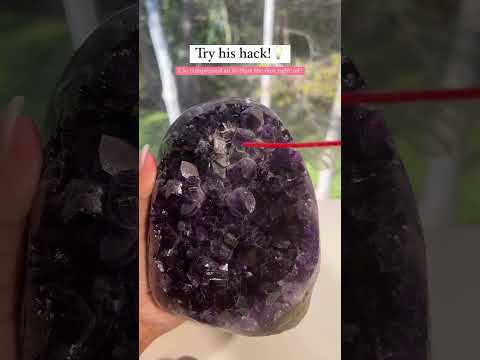 Dirt on Crystals? Try This Hack | Crystal Care 101