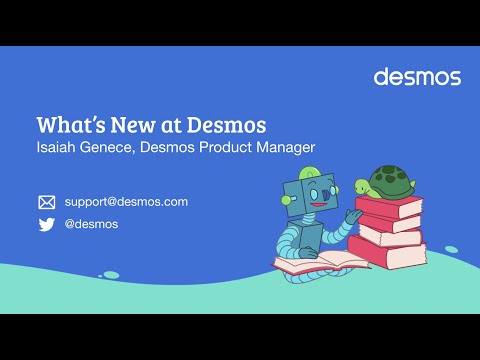What's New at Desmos - November 2021
