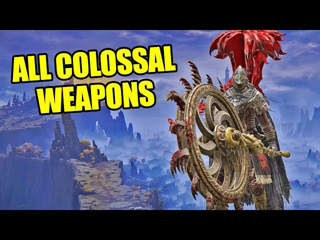 The best Colossal axe build in Elden Ring to dominate Colosseum PvP