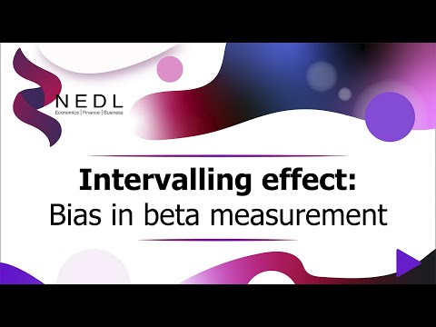 Intervalling effect explained: Bias in beta measurement (Excel)