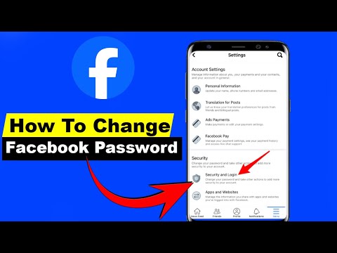 How to Change Facebook Password on Android Phone