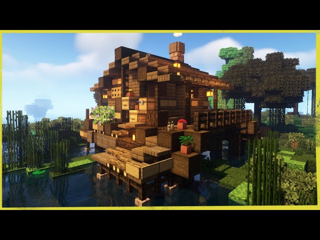 How to build a Witch Hut Minecraft Map