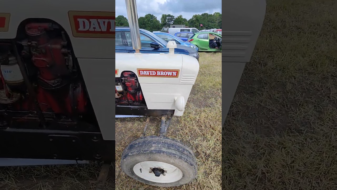 1968 DAVID BROWN 780 SELECTAMATIC LIVEDRIVE TRACTOR 2695CC (NORTH RODE VINTAGE SHOW JUNE 2024)