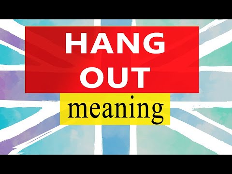 TO HANG OUT - Meaning of the phrase, Pronunciation, usage #shorts