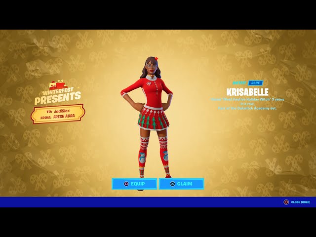 How to get the Krisabelle skin early in Fortnite Chapter 3