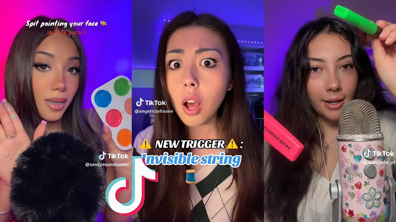 ASMR  | TIKTOK Compilation| Part 23 | ASMR for deep sleep