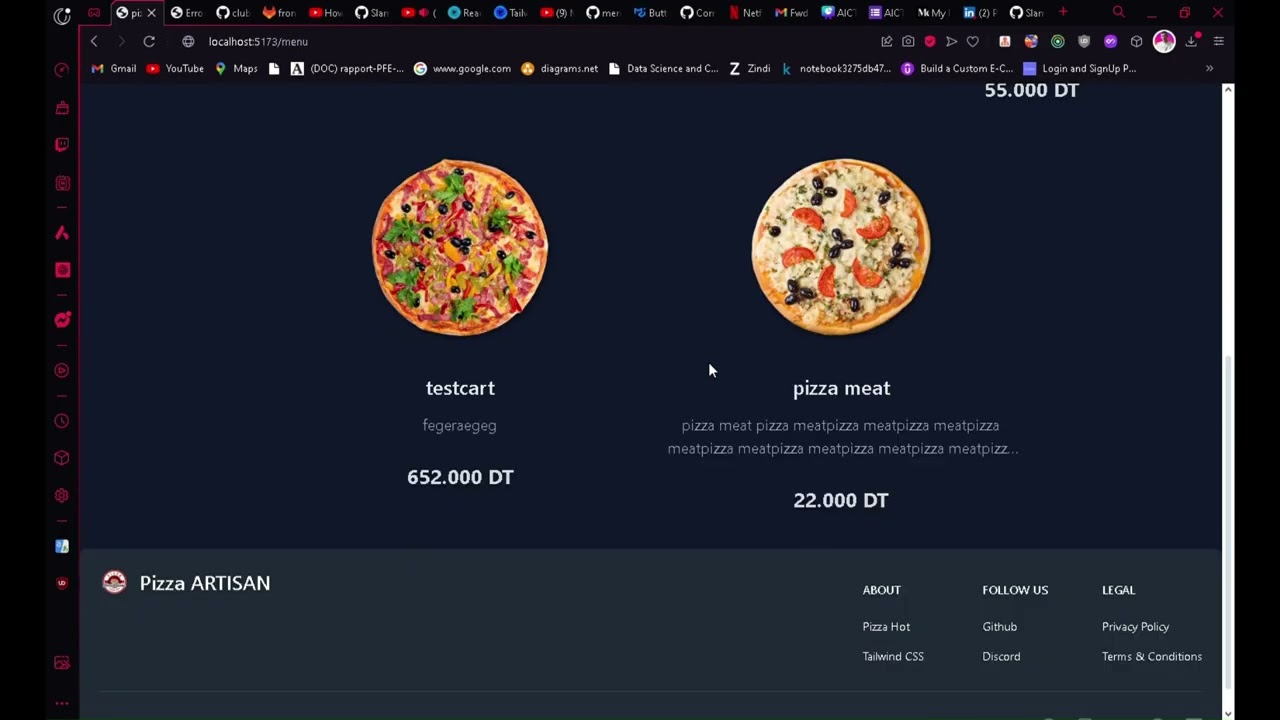 Full-Stack Pizza Delivery App | React, Node.js, MongoDB | Demo