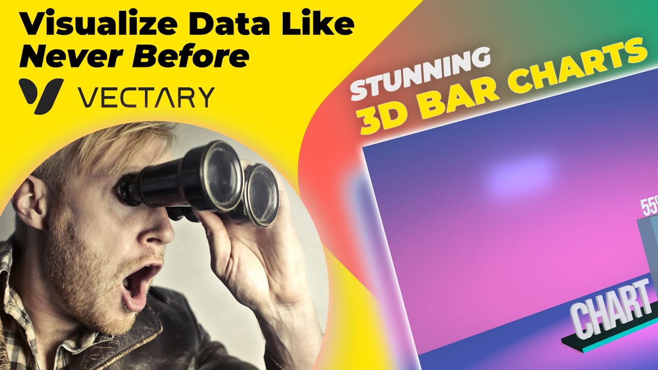 Visualize Data Like Never Before with VECTARY's Stunning 3D BAR CHARTS - For Free